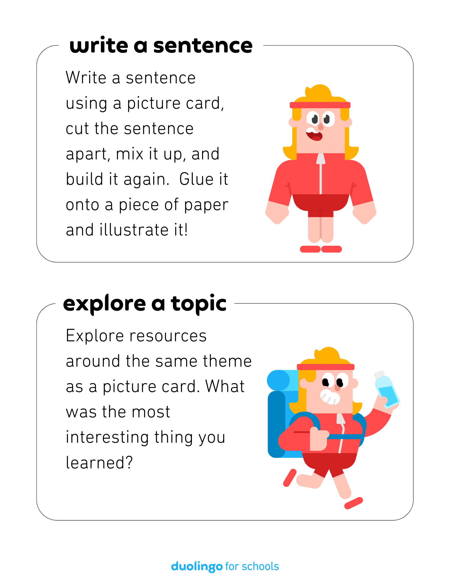 Centers with Duolingo – Duolingo for Schools